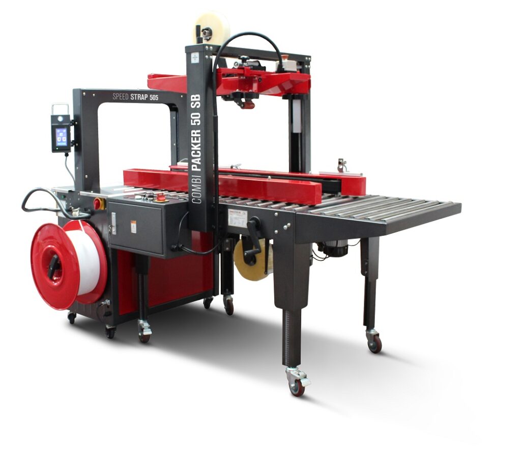 Scotcheuse et cercleuse combinée Combi Packer 50 ESB - Emballage Economique